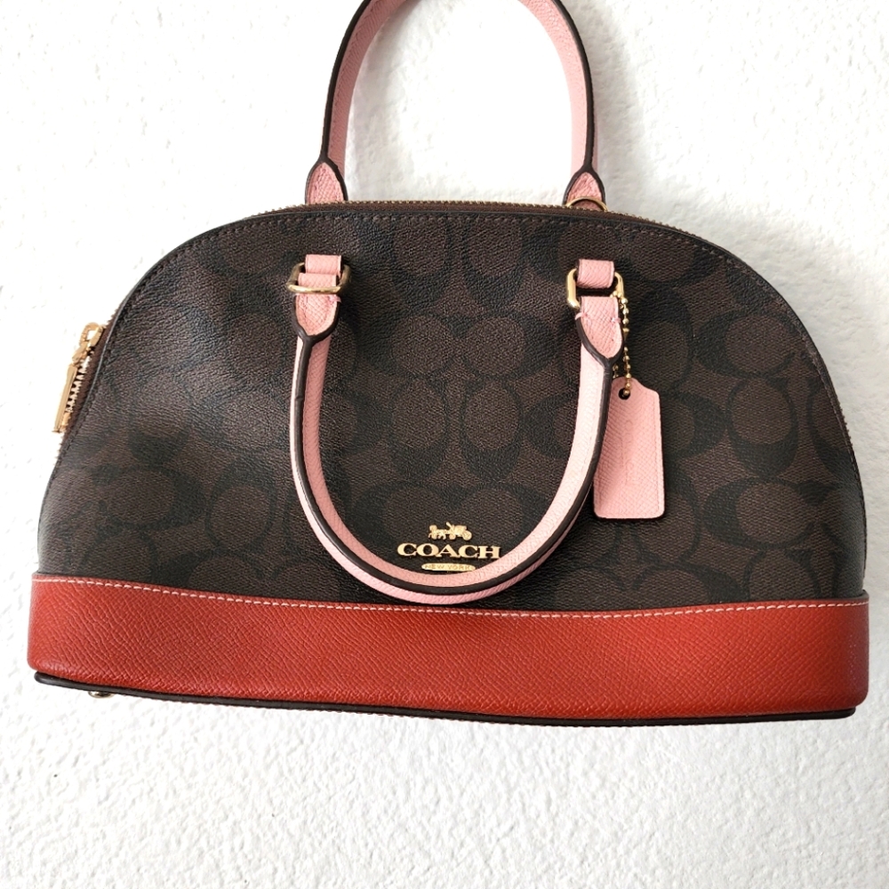 Coach Mini Sierra Signature Satchel - Gem